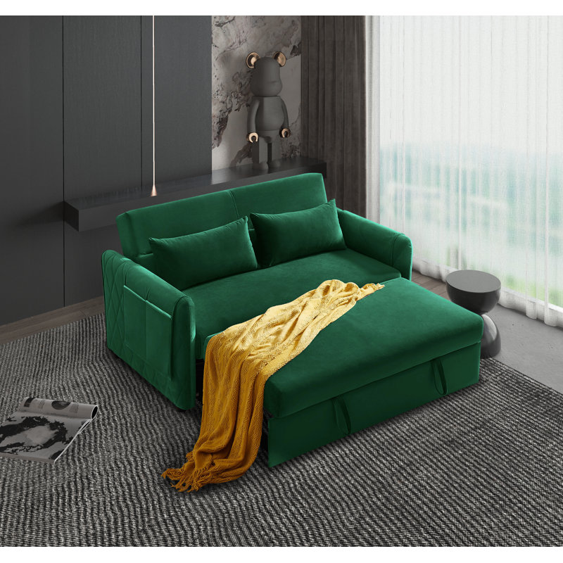Green velvet sleeper store